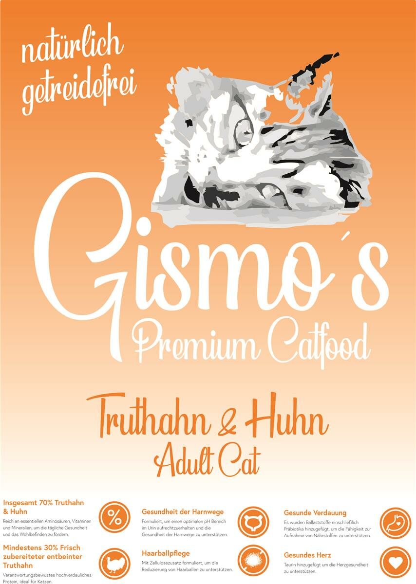 Gismo Truthahn & Huhn 1500g, € 18,95